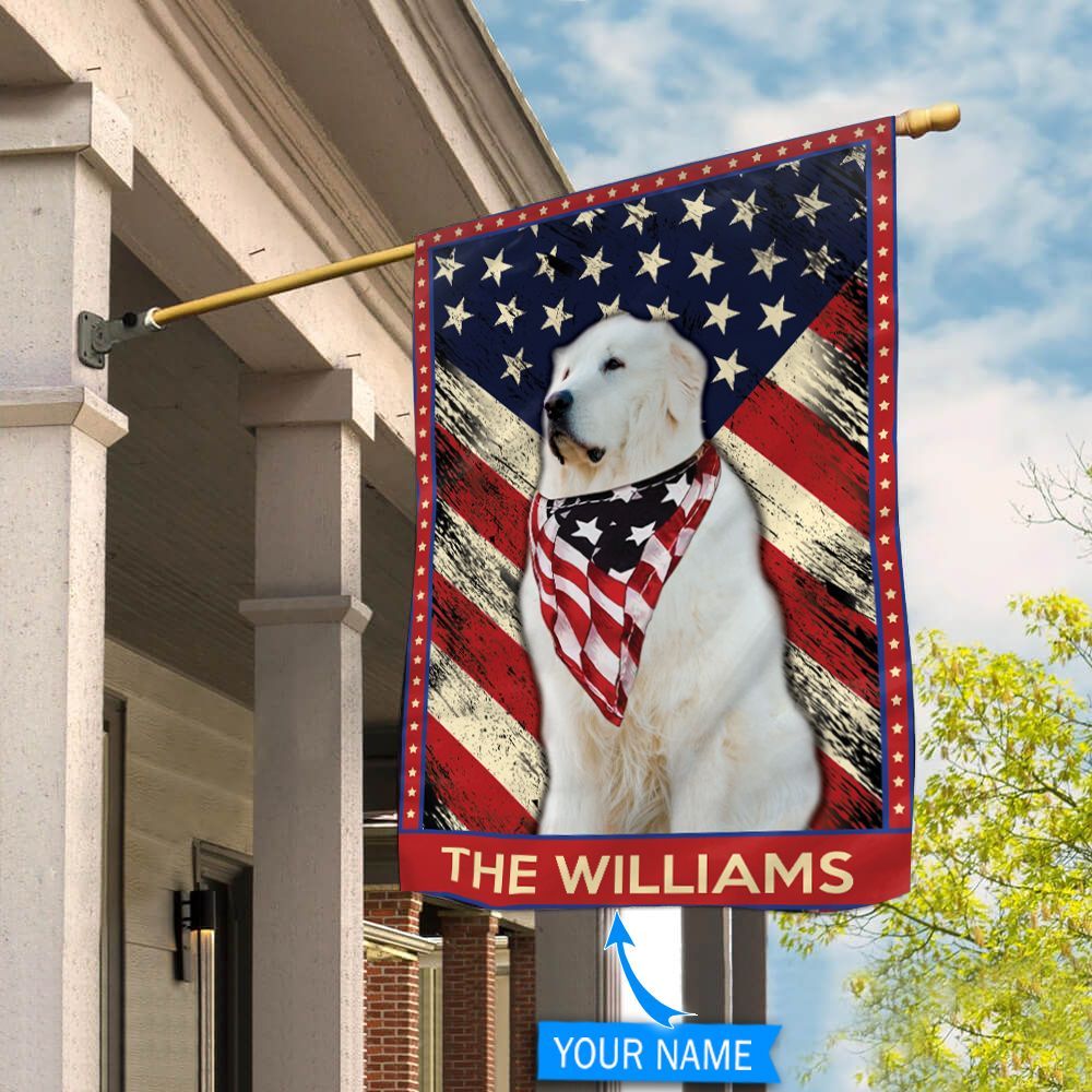 Great Pyrenees Personalized Garden Flag - Custom Dog Garden Flags - Dog ...