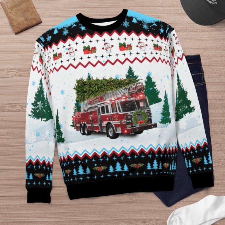 Arlington County Fire Department Christmas Sweater - Celebrate ...