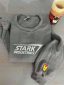Stark Industries Embroidered Sweatshirt 2D Crewneck Sweatshirt Gift For ...