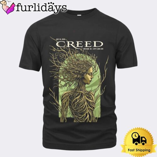 Creed August 7 2024 PNC Bank Arts Center Holmdel NJ Poster Canvas