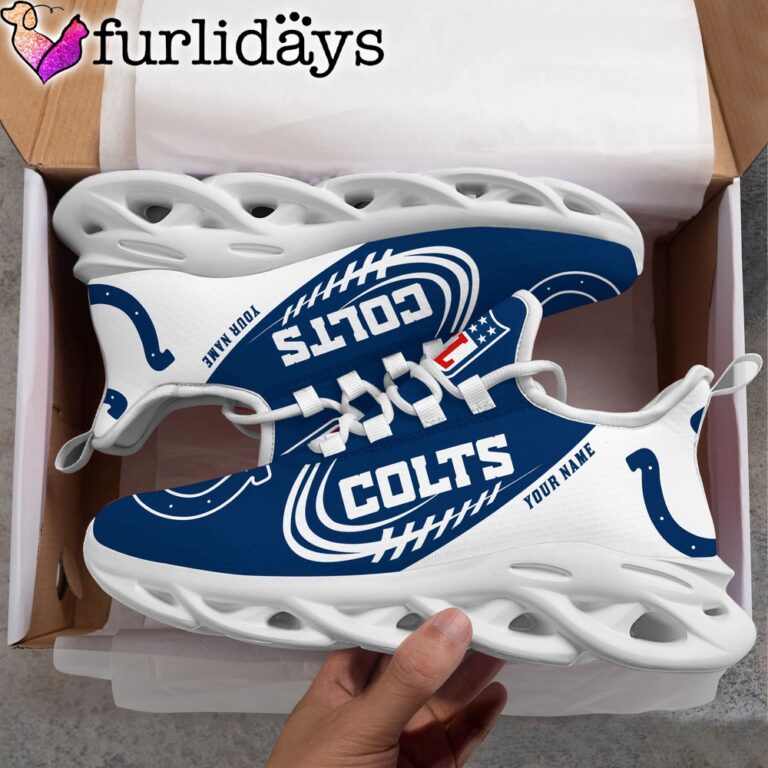 NFL Indianapolis Colts Logo 2024 Custom Air Max Plus Shoes, NFL Fan Shoes