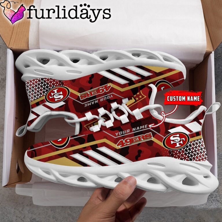 NFL San Francisco 49ers Logo Team Limited Edition New Design Custom Air ...