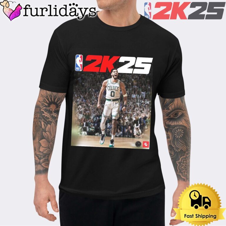 Jayson Tatum Of Boston Celtics Is NBA 2K25 Officially Cover Star Poster ...