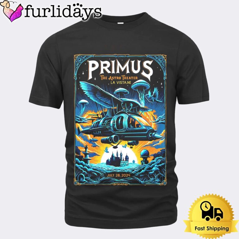 Primus Aug 6 2024 KEMBA Live! Columbus OH Poster Canvas