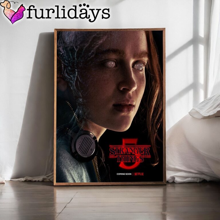 Stranger Things 5 The Final Season Eleven Will And Friends Poster Canvas