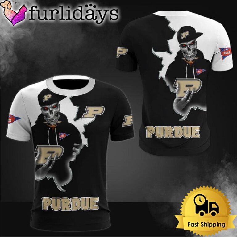 NCAA Purdue Boilermakers Mascot Logo Custom Name Baseball Cap