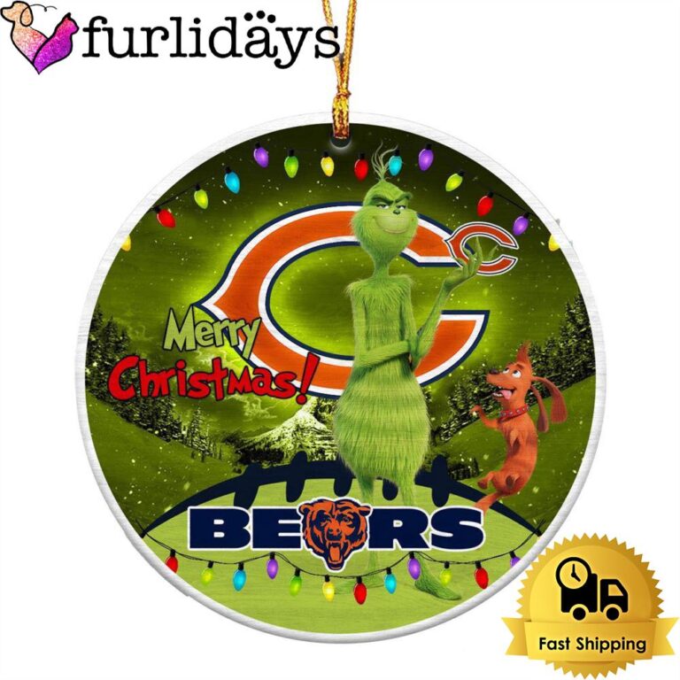 NFL Chicago Bears Logo Team Design Custom Air Force 1 Shoes