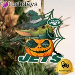 Custom NFL New York Jets Grinch Christmas Ornament