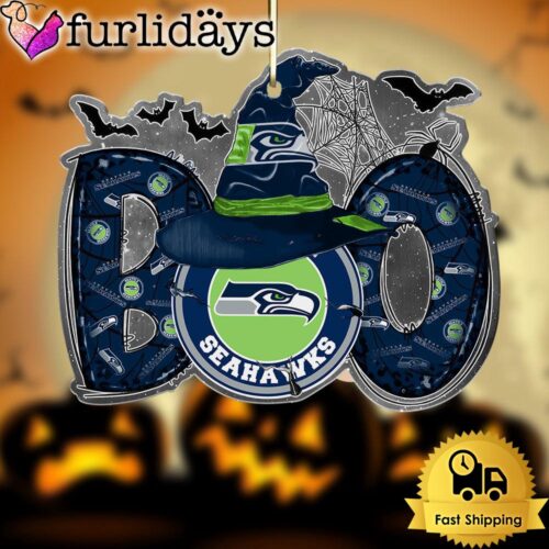 Custom NFL Seattle Seahawks Grinch Christmas Ornament