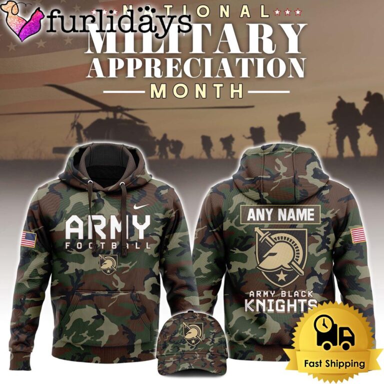NCAA Army Black Knights Veteran Camo Hoodie