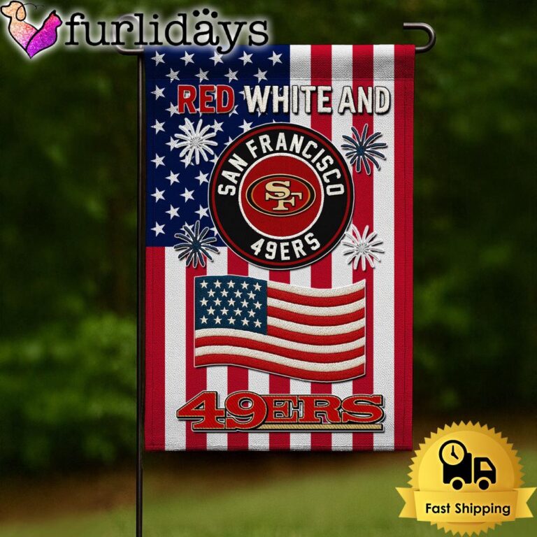 NFL San Francisco 49ers Independence Day 2025 Flag